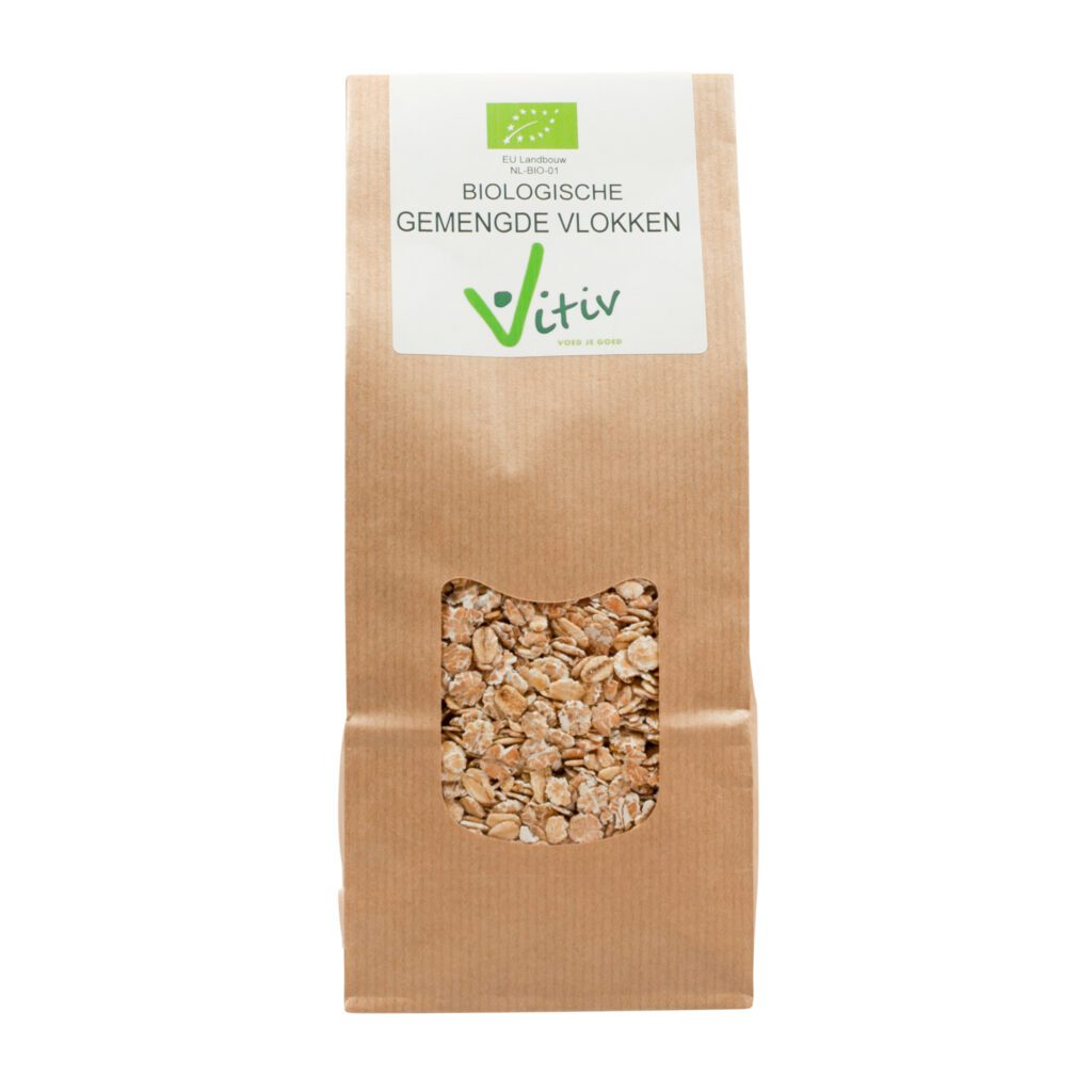 Gemengde vlokken 500 gram - Vitiv.nl