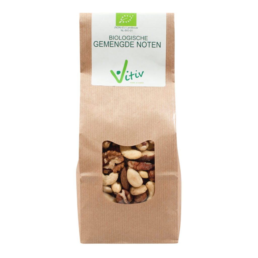 Gemengde noten - 1000 gram - Vitiv.nl